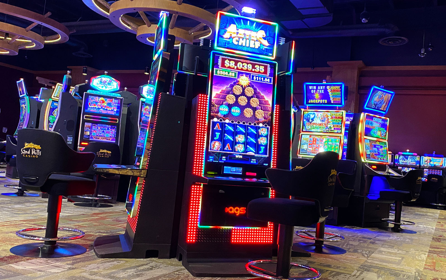 New Slot Machines - Sand Hills Casino